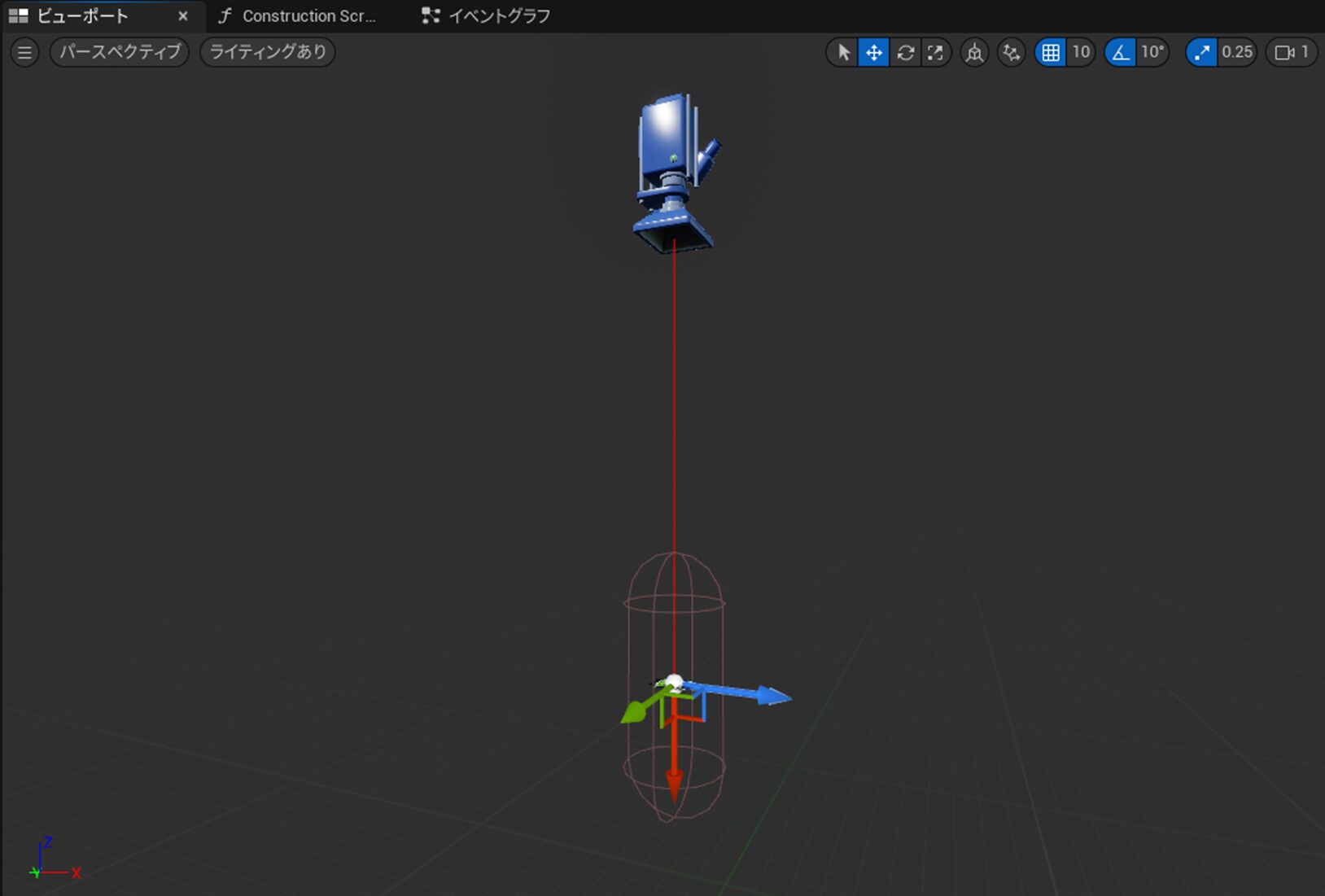 【UE5】カメラの設定 SpringArmとCamera - aki★'s technical-Lab